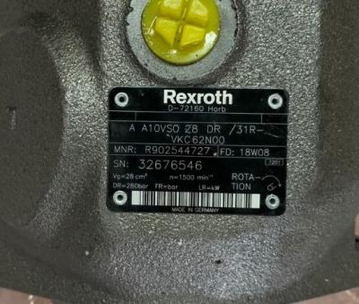 China Rexroth Piston Pump R902544727 AA10VSO28DR/31R-VKC62N00 for sale