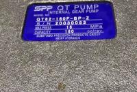 China Sumitomo QT62-160F-BP-Z Gear Pump for sale