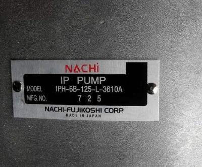 China Nachi IPH-6B-125-L-3610A Gear Pump for sale