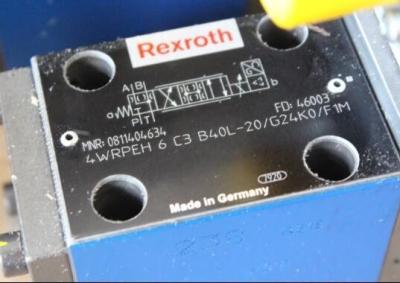 China 0811404634 4WRPEH6C3B40L-2X/G24K0/F1M 4WRPEH6C3B40L-20/G24K0/F1M Directional Control Valve Integrated Electronics for sale