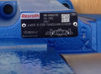 China Rexroth R900969789 4WRZE25E325-73/6EG24N9K31/A1D3M 4WRZE25E325-7X/6EG24N9K31/A1D3M Proportional Valve for sale