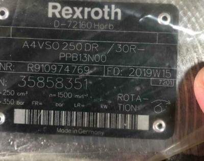 China R910974769 A4VSO250DR/30R-PPB13N00 Axial Piston Variable Pump for sale