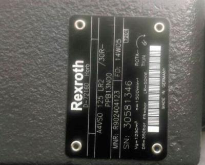 China Rexroth R902404123 A4VSO125LR2/30R-PPB13N00 AA4VSO125LR2/30R-PPB13N00 Axial Piston Variable Pump for sale