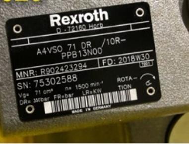 China R902423294 A4VSO71DR/10R-PPB13N00 AA4VSO71DR/10R-PPB13N00 Rexroth Axial Piston Variable Pump for sale