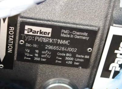China Parker PV016R1K1T1NMMC Axial Piston Pump for sale