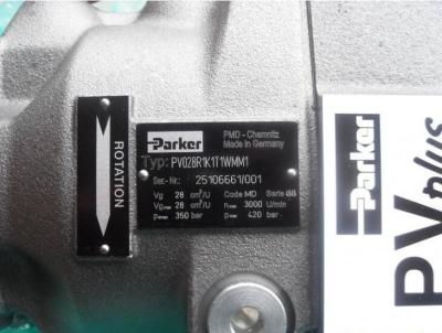 China Parker PV028R1K1T1WMM1 Axial Piston Pump for sale