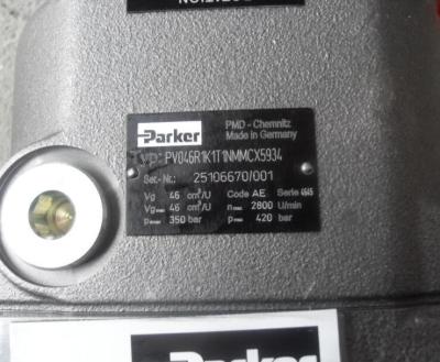 China Parker PV046R1K1T1NMMCX5934 Axial Piston Pump for sale