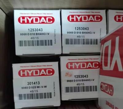 China Hydac  1253043  0060D010BH4HC/-V Pressure Filter Element for sale