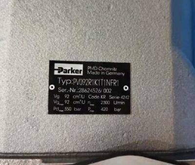 China Parker PV092R1K1T1NFR1 Axial Piston Pump Stock Sale for sale