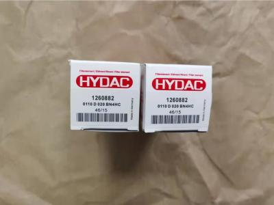 China Hydac 1260882 0110D020ON Pressure Filter Element for sale