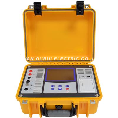 China Single Channel Transformer Winding Resistance Tester Built In Lithium Battery for sale