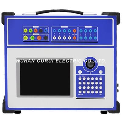 China OR3F Small Relay Protection Tester 4 Phase Voltage 3 Phase Current for sale