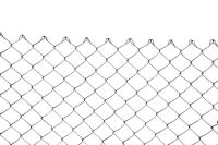 China PVC Coated Easily Assembled Custom Wire Mesh Chain Link Fence For Fencing Areas for sale