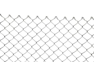 China PVC Coated Easily Assembled Custom Wire Mesh Chain Link Fence For Fencing Areas for sale