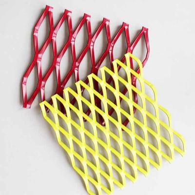 China Rust Resistant Expanded Aluminum Screen , Elegant Design Aluminum Metal Mesh for sale