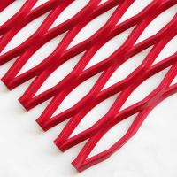 China A5052 Colorful Powder Coating Expanded Aluminum Mesh For Building Facade for sale