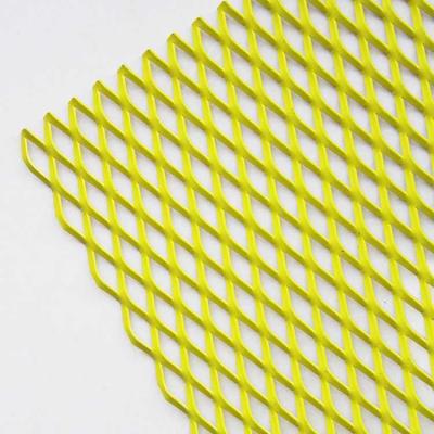 China A3003 Colorful Painting Aluminum Flattened Expanded Sheet Easy Installation for sale
