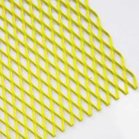 China A3003 Colorful Painting Aluminum Flattened Expanded Sheet Easy Installation for sale