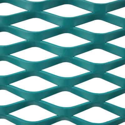 China A1060 Powder Coating Expanded Aluminum Mesh With Attractive Appearance for sale
