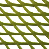 China A1060 Colorful Powder Coating Expanded Aluminum Mesh For Curtain Wall for sale