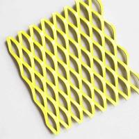 China A3003 Colorful Powder coating Expanded Aluminum Mesh For Curtain Wall for sale
