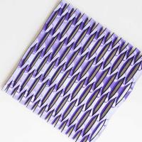 China A6063 Durable Fluorocarbon Expanded Aluminum Mesh For Curtain Wall for sale