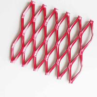 China A6063 Anode Anodizing Expanded Aluminum Mesh For Curtain Wall for sale
