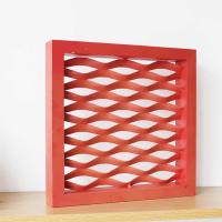 China Framed A1060 Fluorocarbon Expanded Aluminum Mesh Anti - Corrosive Lightweight for sale