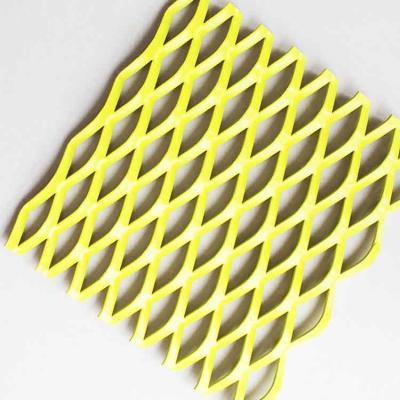 China A1060 Facade Decoration Painting Expanded Aluminum Mesh Cladding for sale