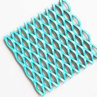 China Easy Cutting And Installing Expanded Aluminum Mesh Good Ventilation Properties for sale