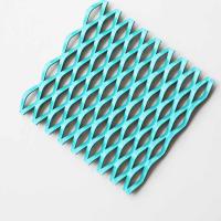 China Easy Cutting And Installing Expanded Aluminum Mesh Good Ventilation Properties for sale
