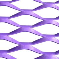 China Customized Hole Shape Aluminum Expanded Metal Mesh Beautiful And Safety Decoration for sale
