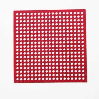 China Galvanized Perforated Mesh Panels , Perforated Plate Screens For Lighting Fixtures for sale