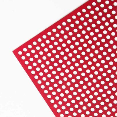 China Galvanized Round Hole Perforated Sheet For Farm Equipment for sale