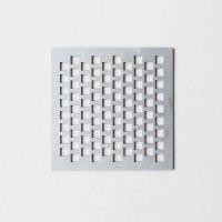 China Galvanized Square Hole Perforated Sheet For Audio Speaker Grilles for sale