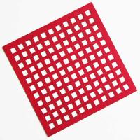 China Painting Stainless Perforated Steel Sheet Square Hole For Sunshades for sale