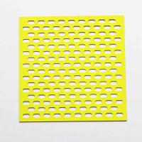 China Galvanized Slotted Hole Perforated Sheet For Filtration Areas for sale