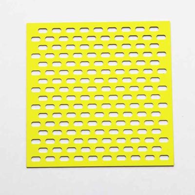 China Galvanized Slotted Hole Perforated Sheet For Filtration Areas for sale