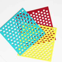 China Carbon Steel Hexagonal Hole Perforated Sheet For Screens for sale