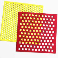 China Carbon Steel Round Hole Perforated Sheet For Acoustical Enclosures for sale