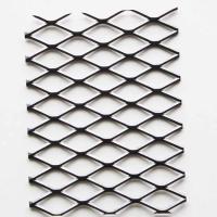 China S-4 Expanded Metal Mesh Powder Coating Surface Customized Color High Strength for sale