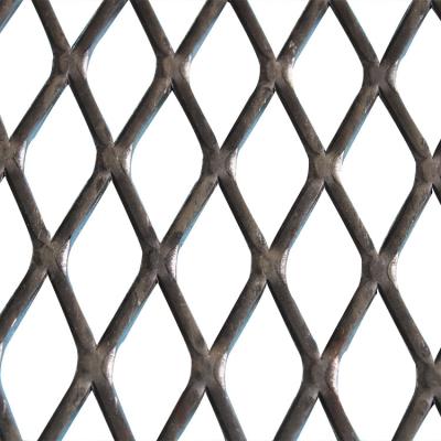 China XS-83 Fluorocarbon Expanded Wire Mesh Carbon Steel Material For Prison Fence for sale