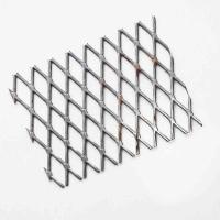 China XS-62 Carbon Steel Expanded Metal Mesh For National Boundary Fence for sale