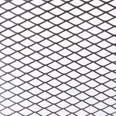 China Battery Cells Diamond Steel Mesh Sheet , Solvent Resistant Extruded Metal Mesh for sale