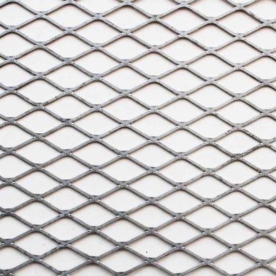 China Satellite Diamond Metal Mesh , Excellent Corrosion Resistance Flat Expanded Metal Mesh for sale