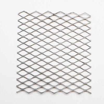 China Shelving Extruded Steel Mesh , Long Service Life Stretched Steel Mesh for sale