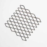 China Shelving Extruded Steel Mesh , Long Service Life Stretched Steel Mesh for sale