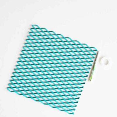 China Quick To Fit Steel Mesh Ceiling Flat Shape Spraying Painting For Decoration for sale