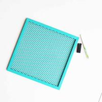 China Good Decoration Effect Expanded Metal Mesh Ceiling Customized Color Powder Coating for sale