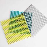 China Sound Proof Expanded Metal Mesh Ceiling  Custom Made Available For Curtain Wall Decoration for sale